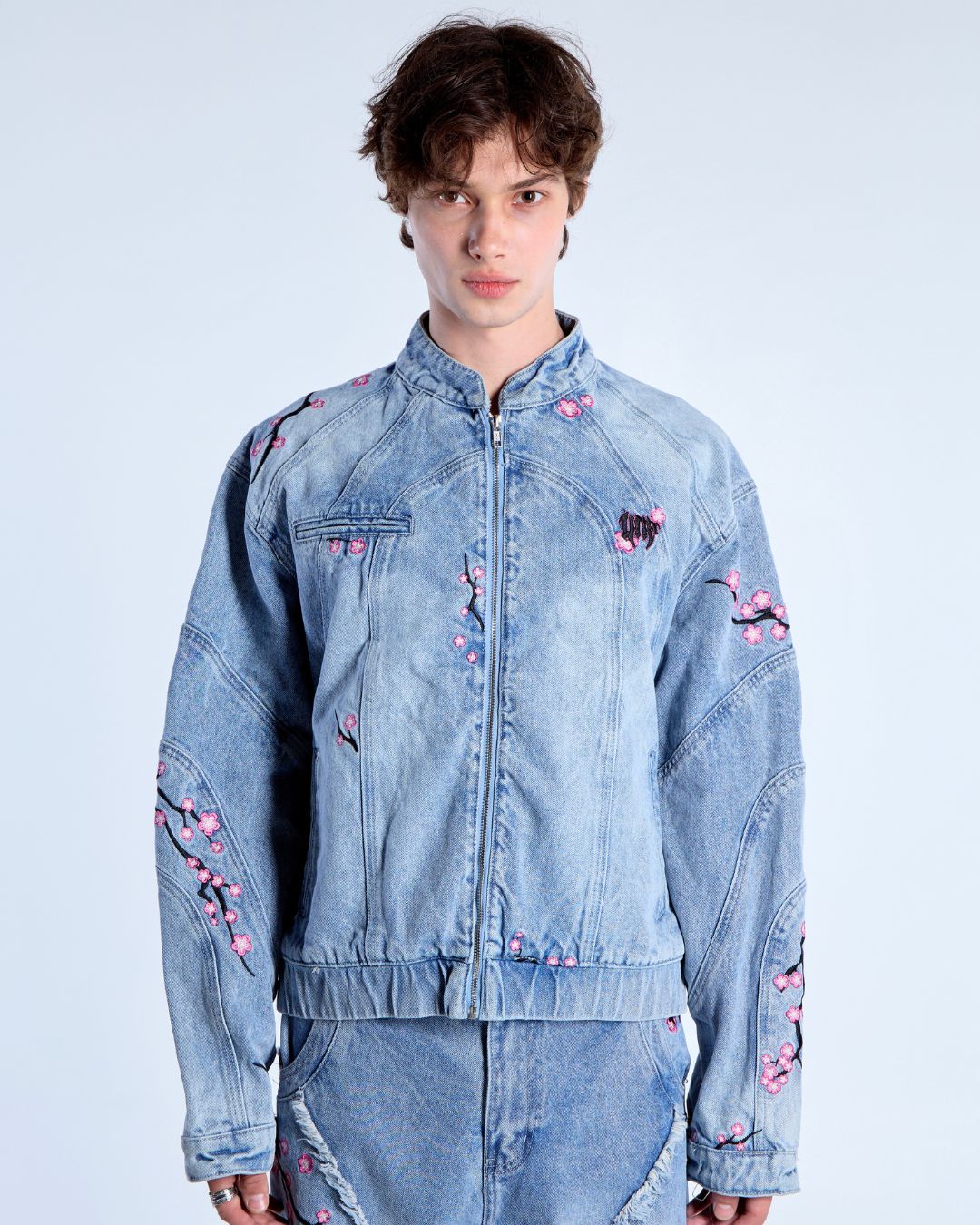 Sakura Blue Denim Jacket – Unpractical