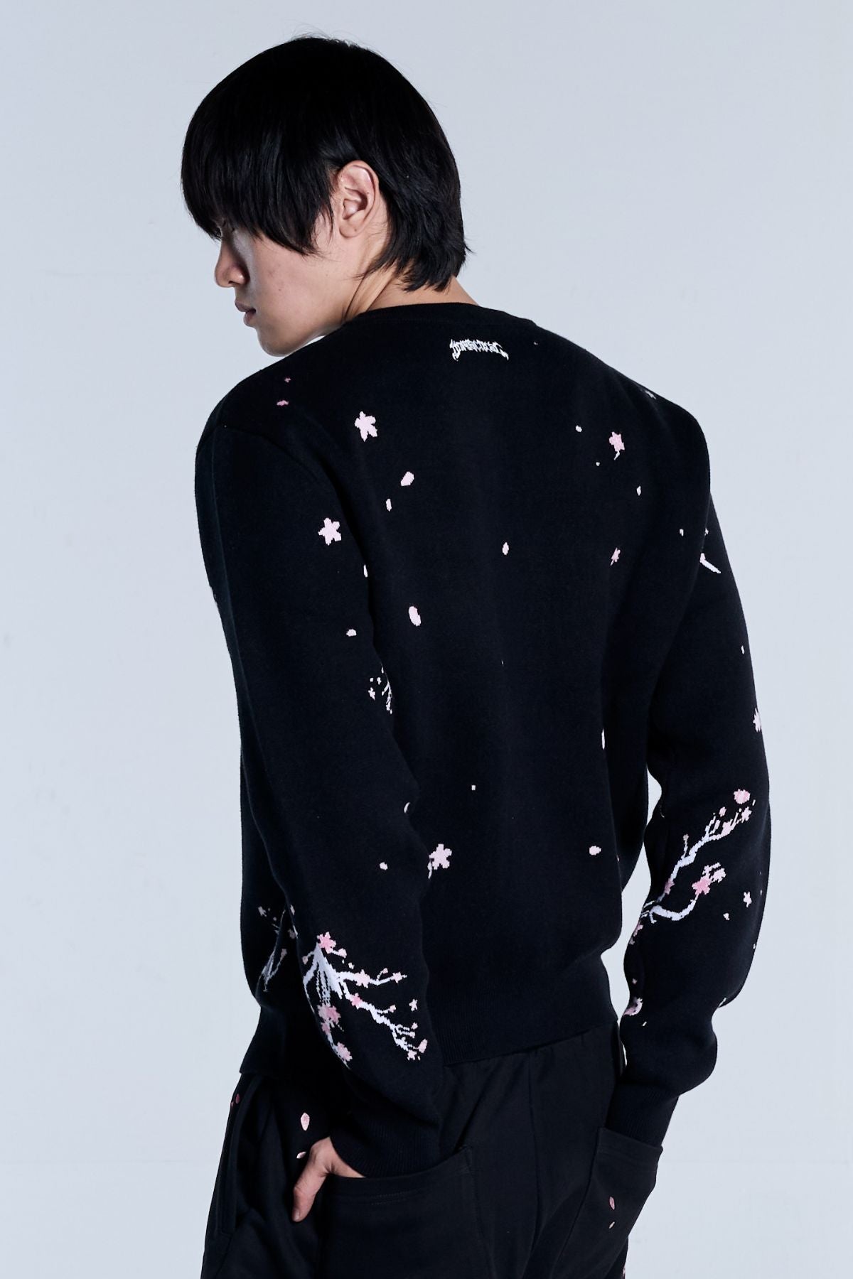 Sakura Black Knit Sweater – Unpractical