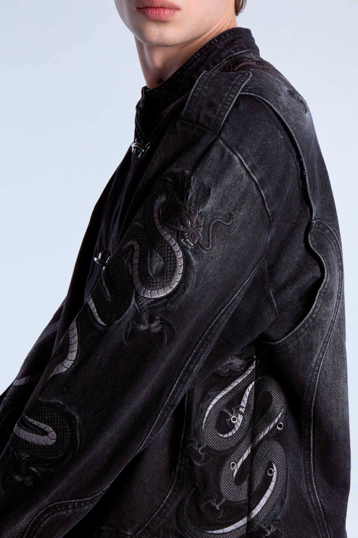 Dragon Denim Jacket Black – Unpractical