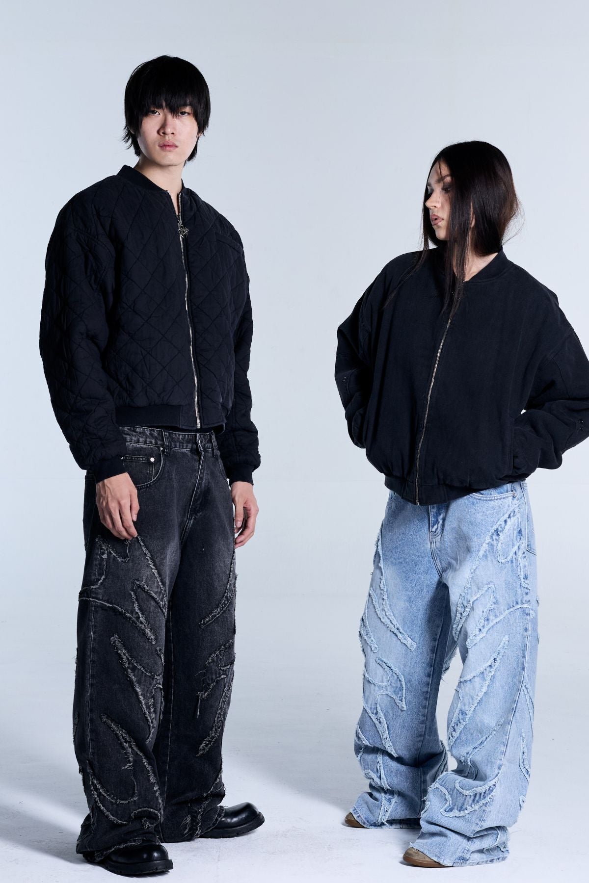 Flamed Black Denim – Unpractical