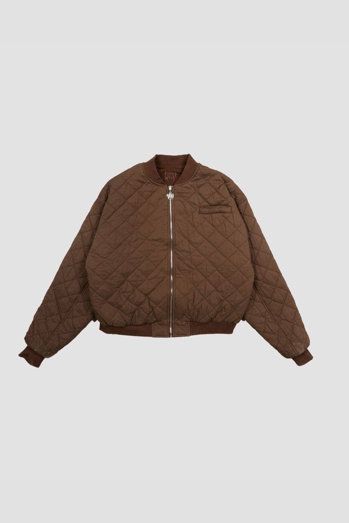 Flamed Mocha Bomber Jacket – Unpractical