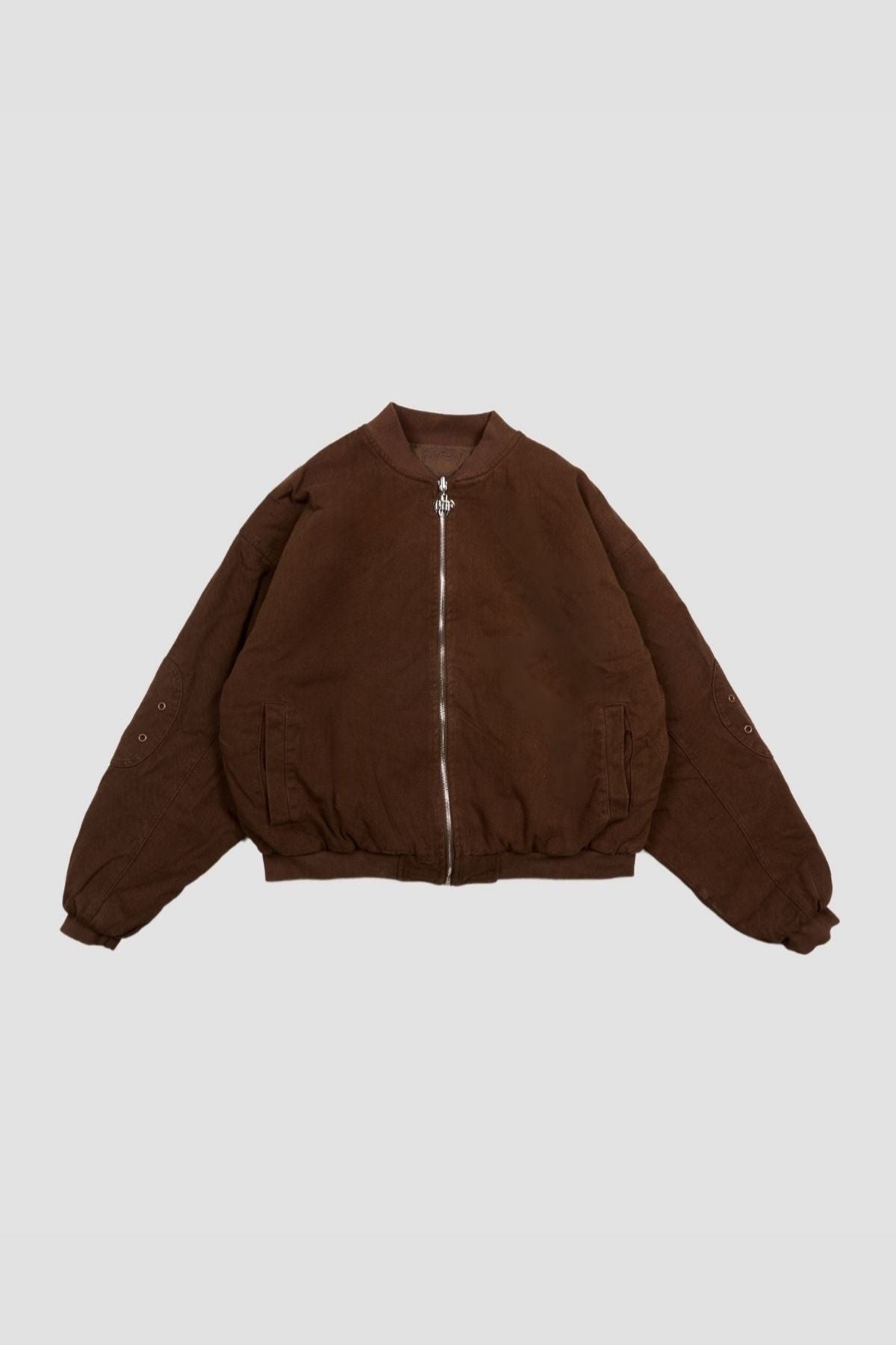 Flamed Mocha Bomber Jacket – Unpractical
