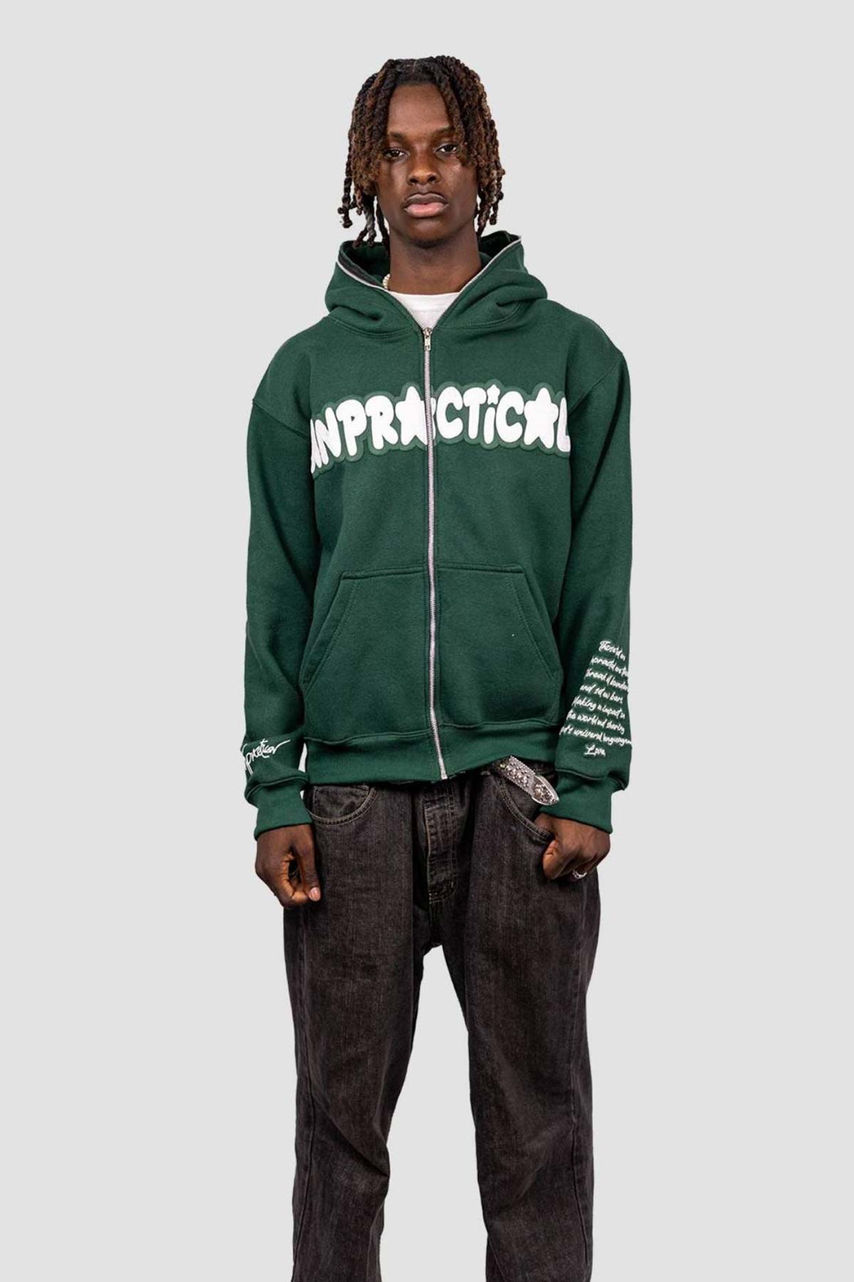 "Forest Green" Fullzip – Unpractical