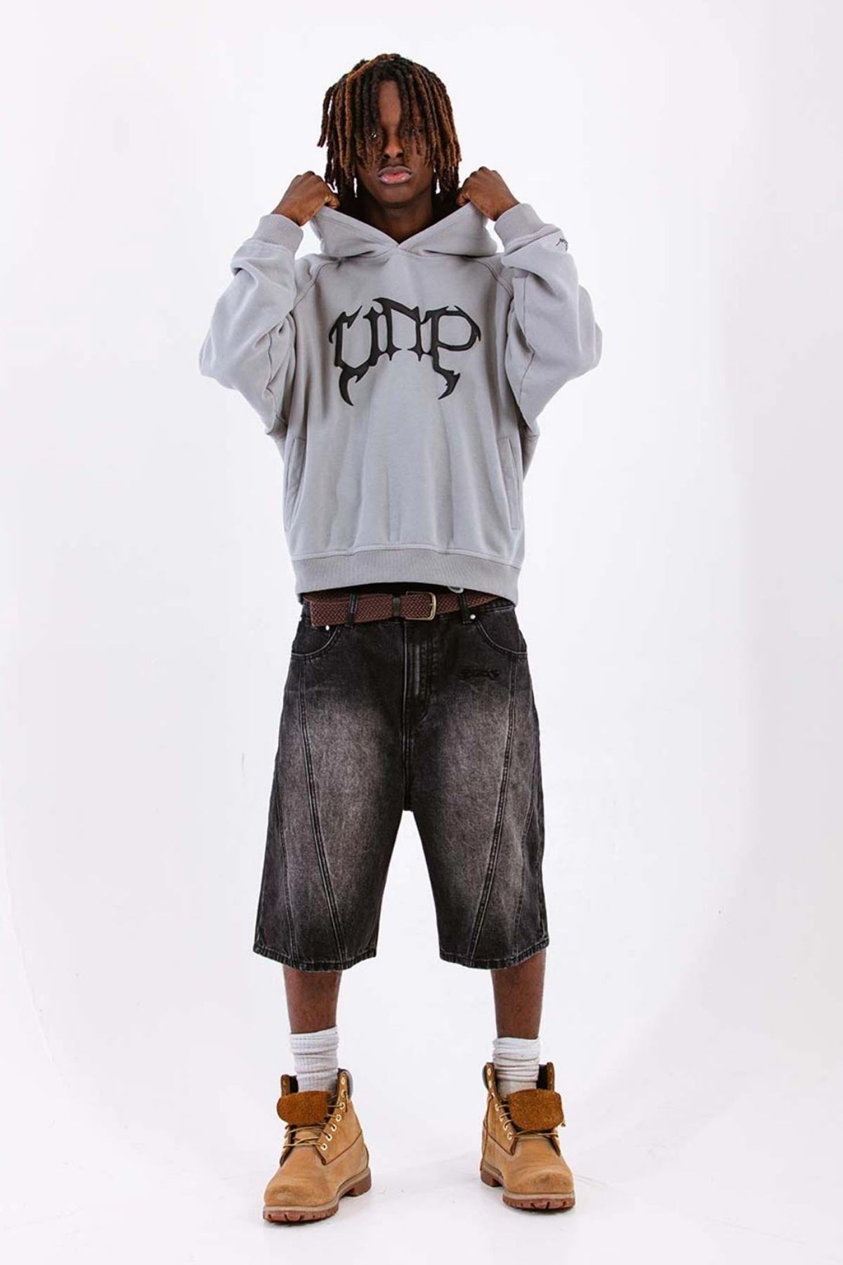 Grey Monochrome Hoodie – Unpractical